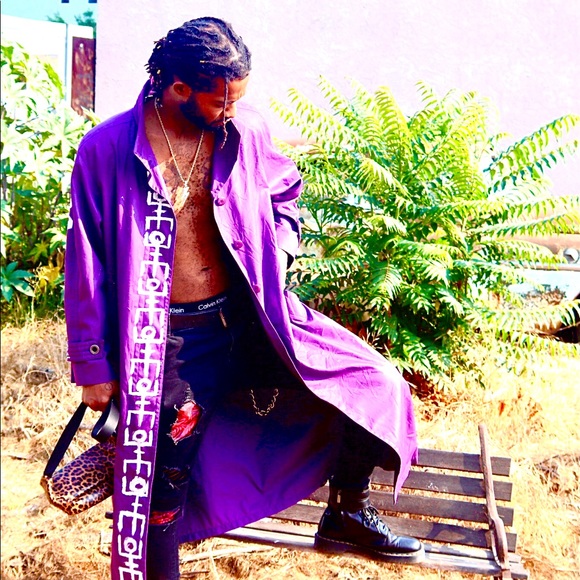 Jackets & Coats | Custom Hand Painted Trench Coat | Poshmark